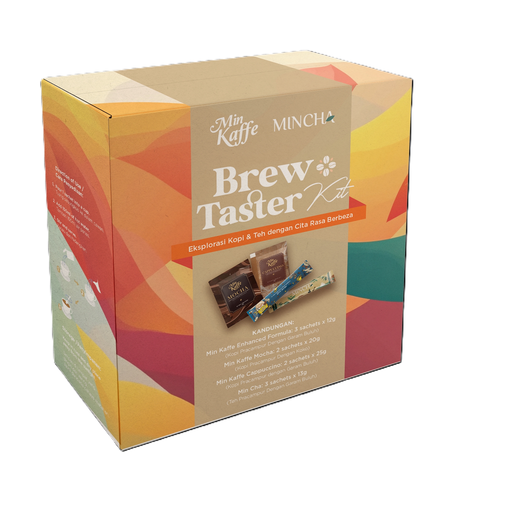 MIN KAFFE & MIN CHA BREW TASTER KIT